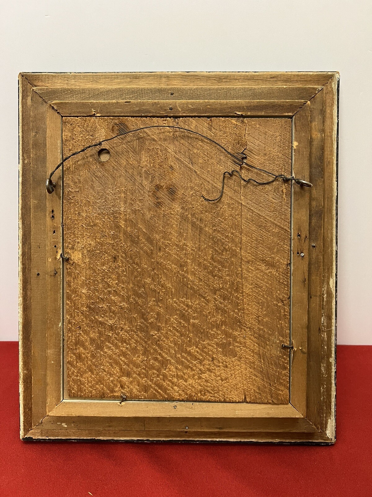 Pair Of Antique Deep Well Frames W Glass & Matts 14”x12.25” - Set of 2 ...