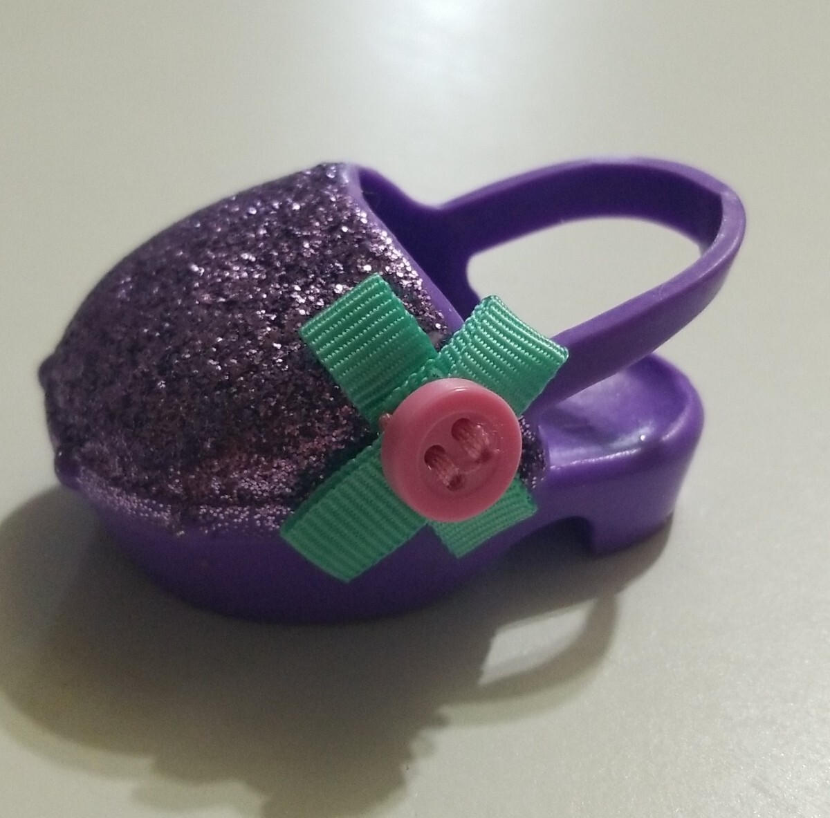 Wellie Wishers 14.5" Doll "Ribbons and Stripes" Purple SINGLE Clogs ...