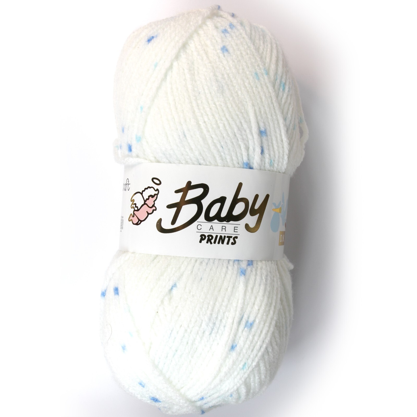 Woolcraft BABY SPOT PRINTS Knitting Yarn / Wool - 100g Ball - 16 Shades ...