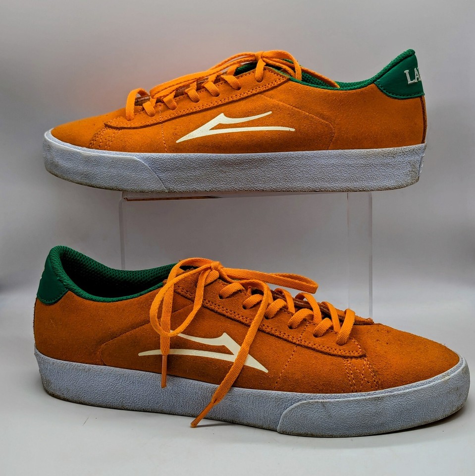 Lakai Newport SMU Orange Suede Larry June 1st Release Sz 8.5 Preowned ...