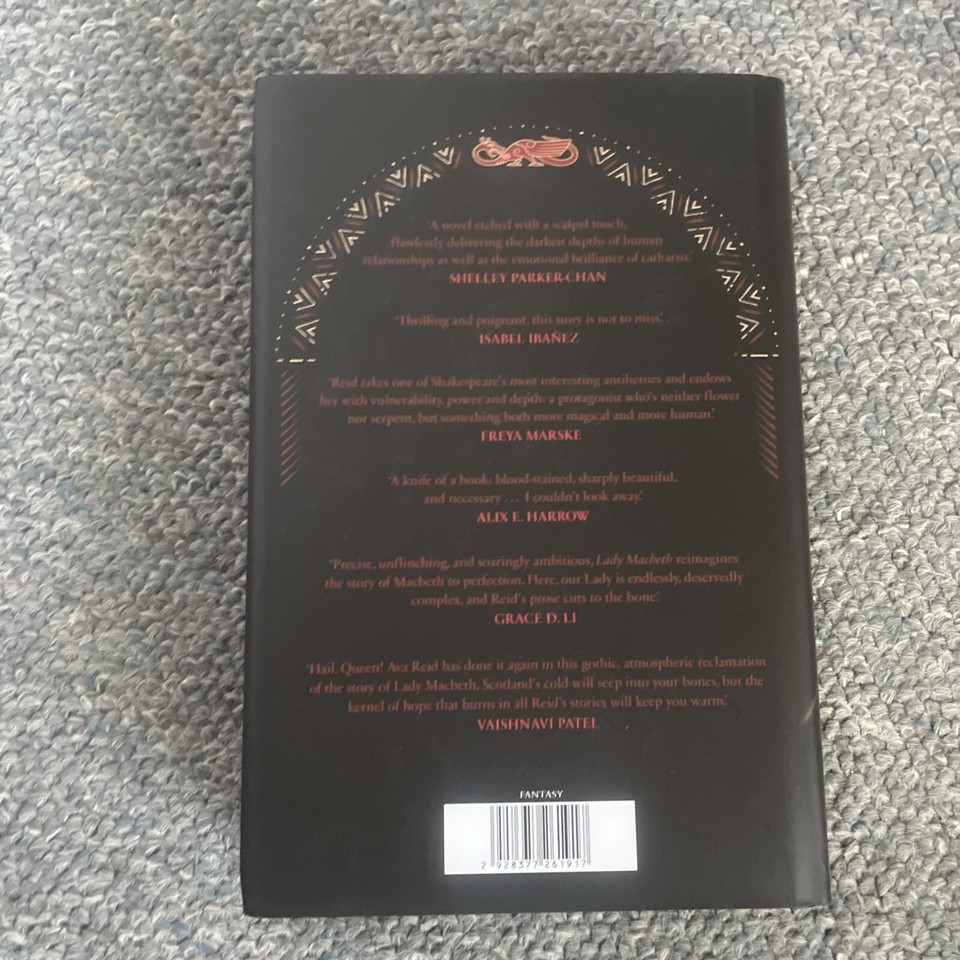 Lady Macbeth Ava Reid ARC + Waterstones SIGNED Exclusive HB Advance ...