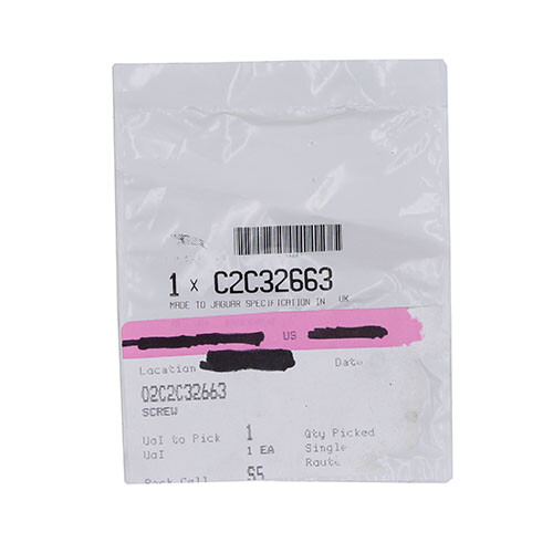 Genuine Jaguar Screw Part Number - C2C32663 | eBay