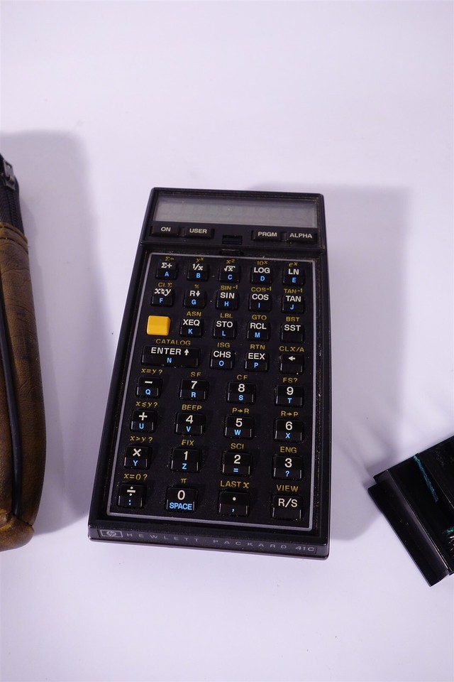 vintage Hewlett Packard HP-41C calculator + manuals / Accessories | eBay