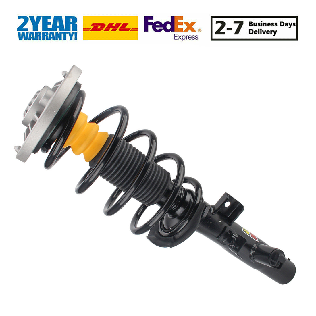 Front Left Shock Coil Spring Struts w/EDC For BMW X3 F25 2011-17 X4 F26 ...