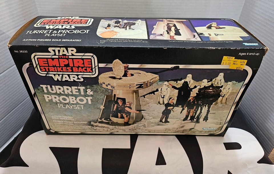 Turret & Probot Playset 1980 STAR WARS Vintage Original NEW SEALED NICE ...