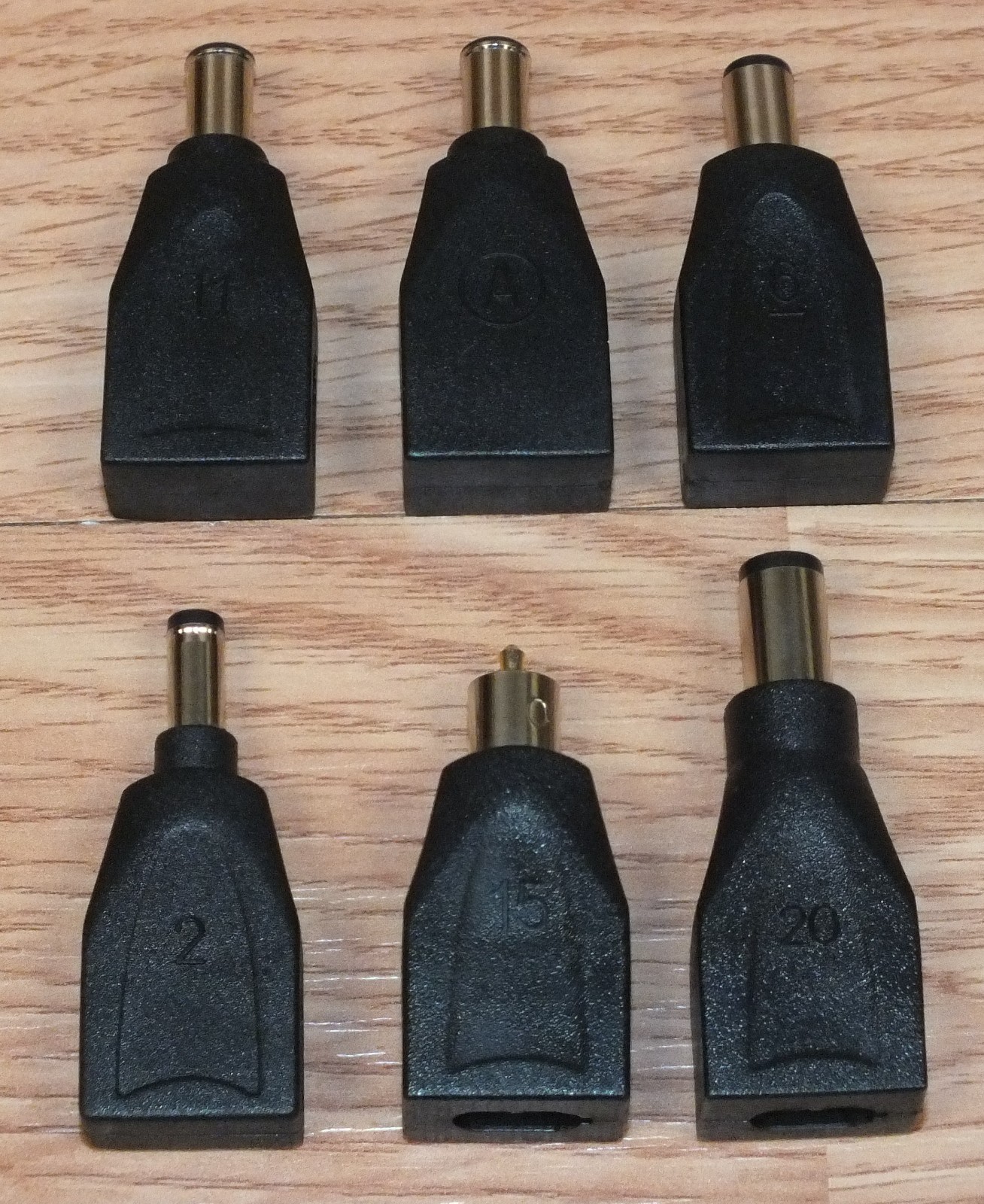 Multi Size Individual Adapter Only For Targus 800-0084-001 "A" AC Power ...