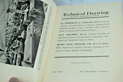 Technical Drawing Including Aeronautical Drafting- Architectural HC 2nd ...