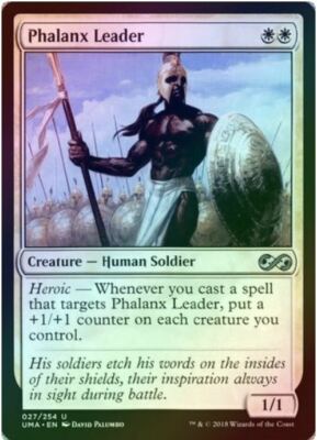 1 x Phalanx Leader - Foil - UMA - LP - Magic The Gathering - MTG ...