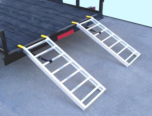 HD Shed Ramps Pair for Lawn Tractor, Mowers, ATV's, Blowers. 2000 LB ...
