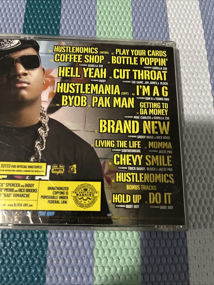 Hustlenomics by Yung Joc Hip Hop Music CD Various Featuring Artists ...