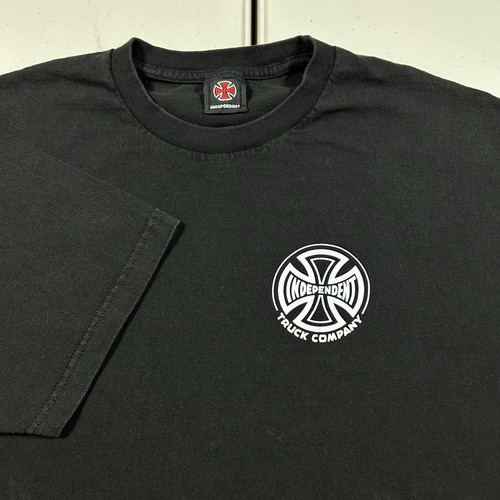 y2k Independent Trucks Logo Graphic Skater Shirt Men's Size XL Black ...