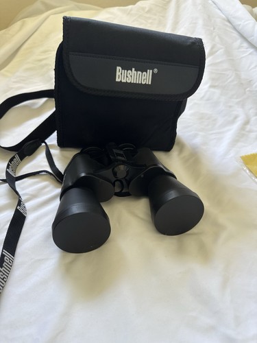 Bushnell Insta Focus 10x50 Porro Prism Binoculars Black w/ Case | eBay