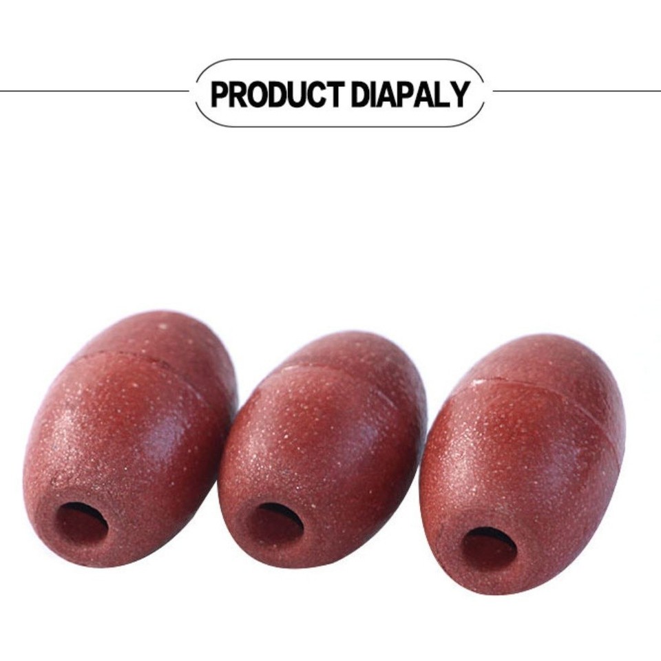 Deep Water Fishing Float 20pcs Set PVC Rope Float Buoys Perforated ...