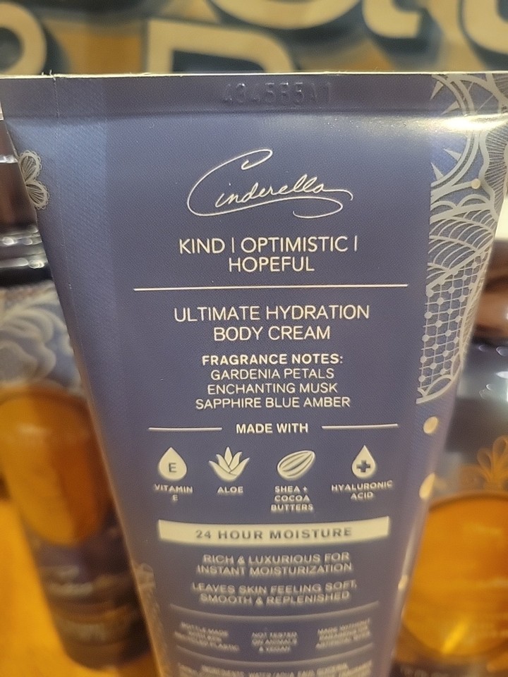 bath and body works Disney Princess Cinderella shower gel body cream ...
