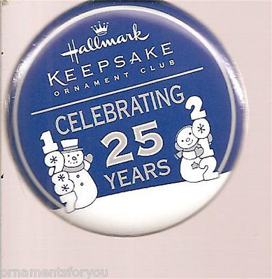 Hallmark 2012 25 Years Lapel Pin KOC Members Only | eBay