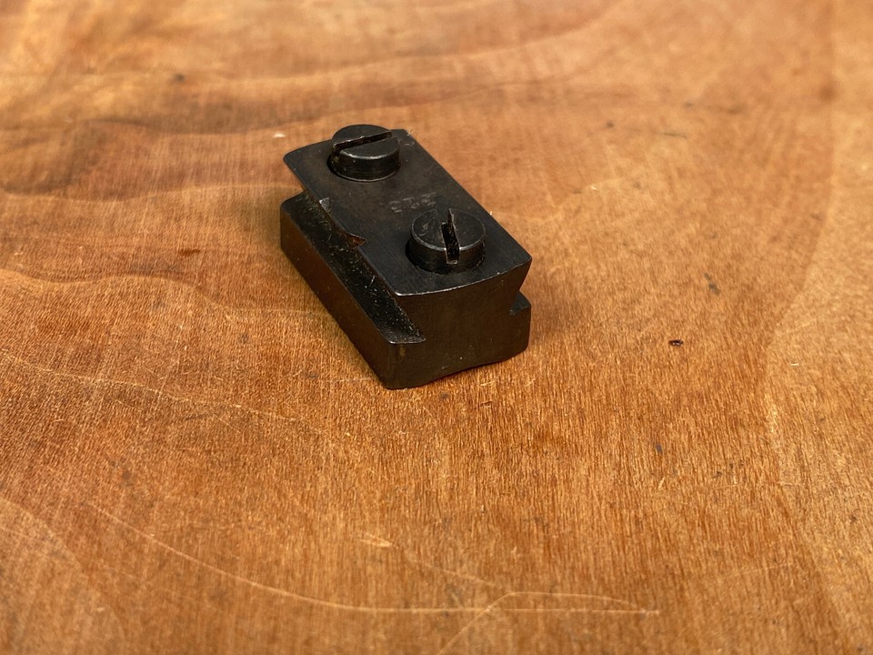 VINTAGE REDFIELD LYMAN GLOBE TARGET FRONT SIGHT BASE Unertl scope Block ...