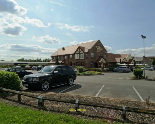 Photo 12x8 \Monks Bridge Farm\ pub-restaurant Laughton Common Between ...