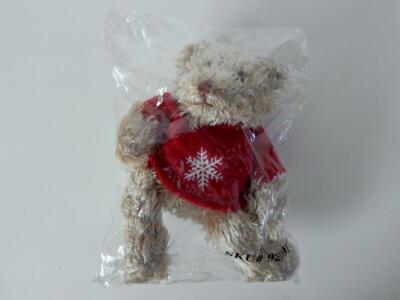 Miles Kimball Plush Teddy Bear Christmas Red Sweater 7” Vintage | eBay