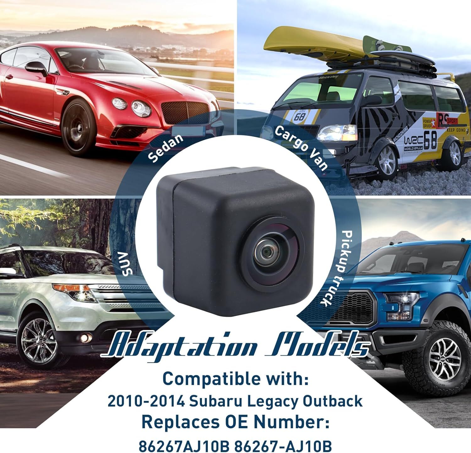 For 2010-2014 Subaru Legacy Outback Rear View Backup Back Up Camera ...