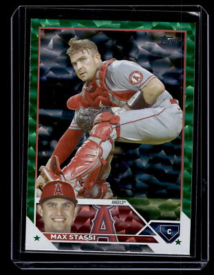 Max Stassi 2023 Topps Series 1 Baseball Green Foilboard Card /499 #85 ...