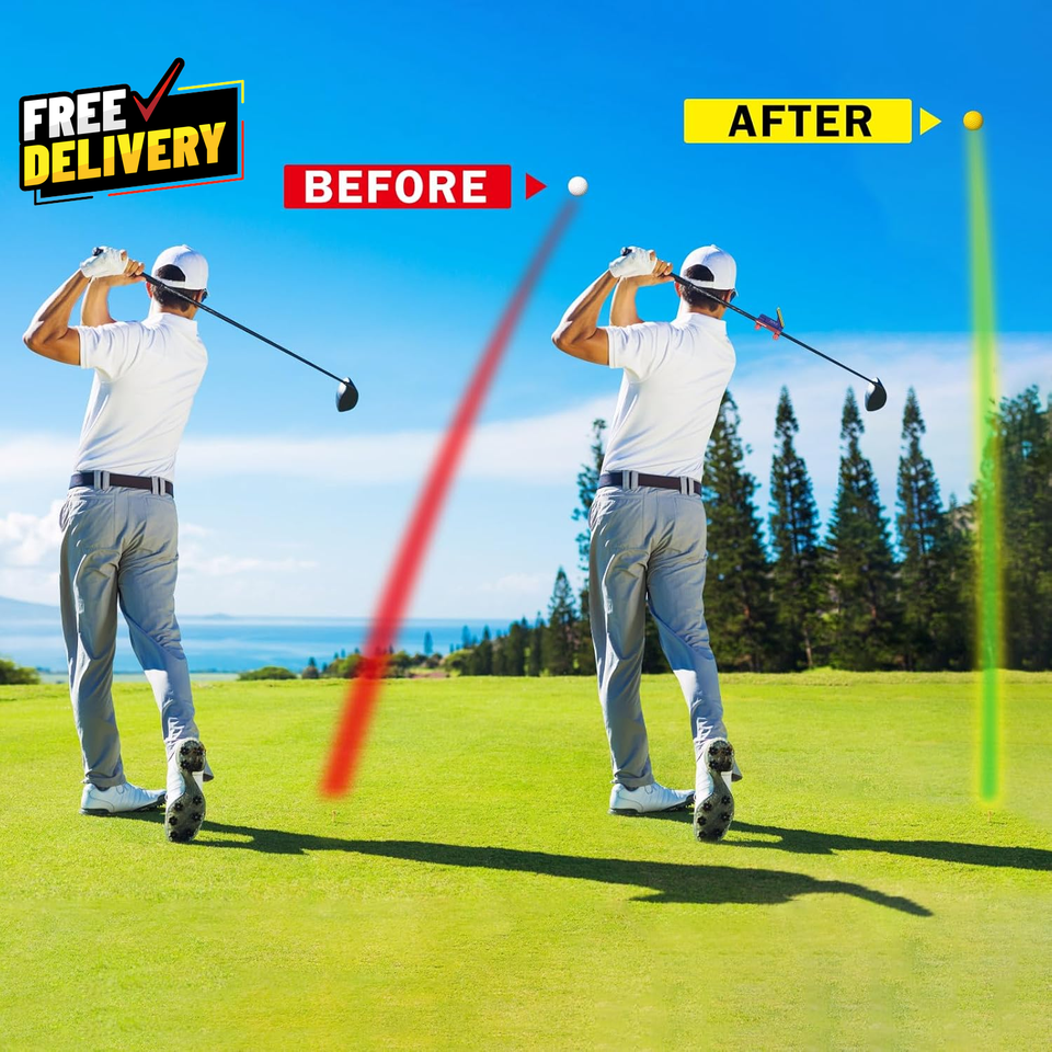 Golf Swing Trainer Swing Training Aid Direction Guides Improve Swing ...