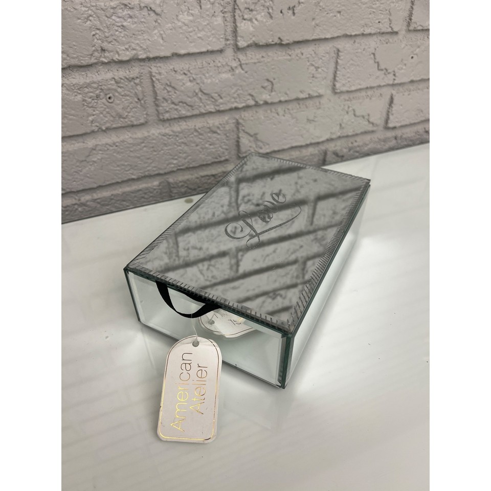 American Atelier “Love” Mirror Jewelry Box | eBay