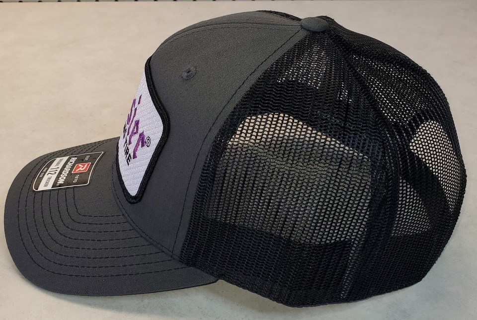 HOOSIER RACING TIRE Patch on Richardson 112 Trucker Hat Snapback ...