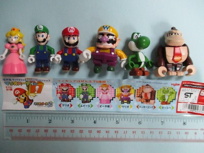 Yujin Nintendo Super Mario Kubrick Gashapon Figure Yoshi Wario Luigi ...