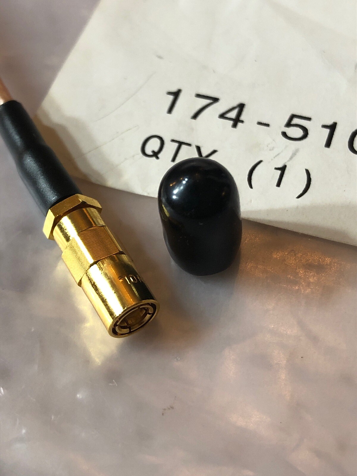 Tektronix 174-5104-00 CABLE ASSEMBLY MCX Female to BNC Female Cable 18 ...