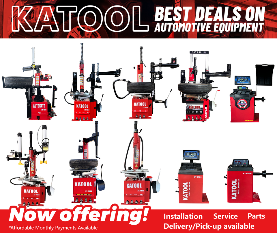 KATOOL Tire Changer Machine KT810 Bead Blaster Tire Changer Wheel ...