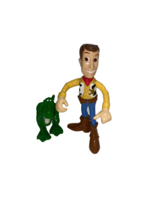 Lot Of 2 Disney Toy Story Woody~Rex~Action Figures EUC 4”H & 2”H Cute ...