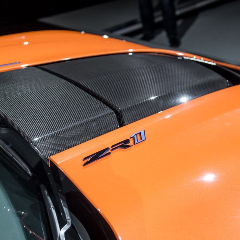 Chevy Corvette ZR1 Hood Rear Bumper Nameplate Logo Sport Emblem Black ...