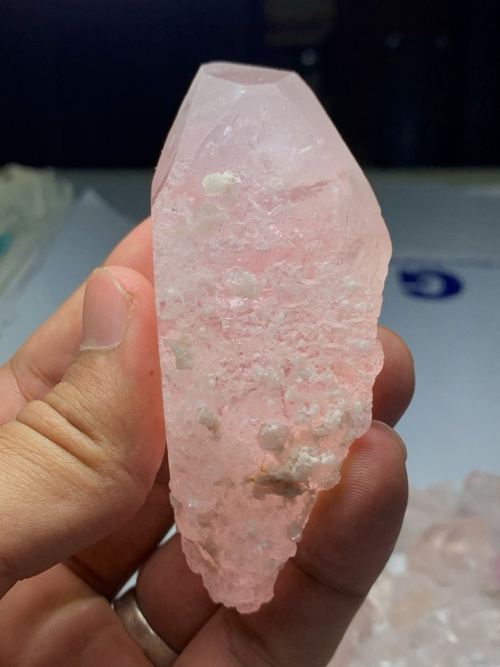 Natural Quality Undamaged Pink Morganite Terminated Crystal F/Afghani ...