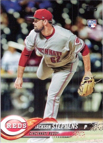 2018 Topps #207 Jackson Stephens RC Cincinnati Reds | eBay