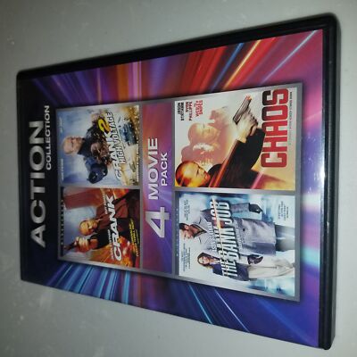 Action Collection 4 Movie Pack (Crank/Crank 2: High Voltage/The Bank ...