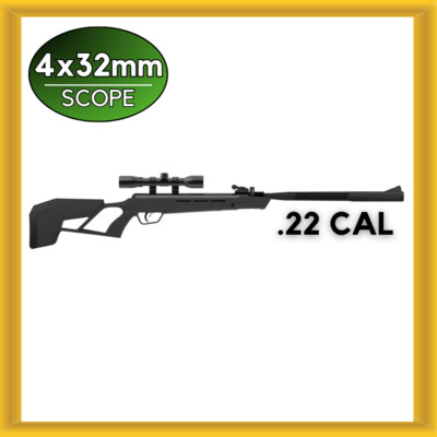 Crosman Magfire Mission .22cal Nitro Piston Pellet Air Rifle w/ 4x32mm ...