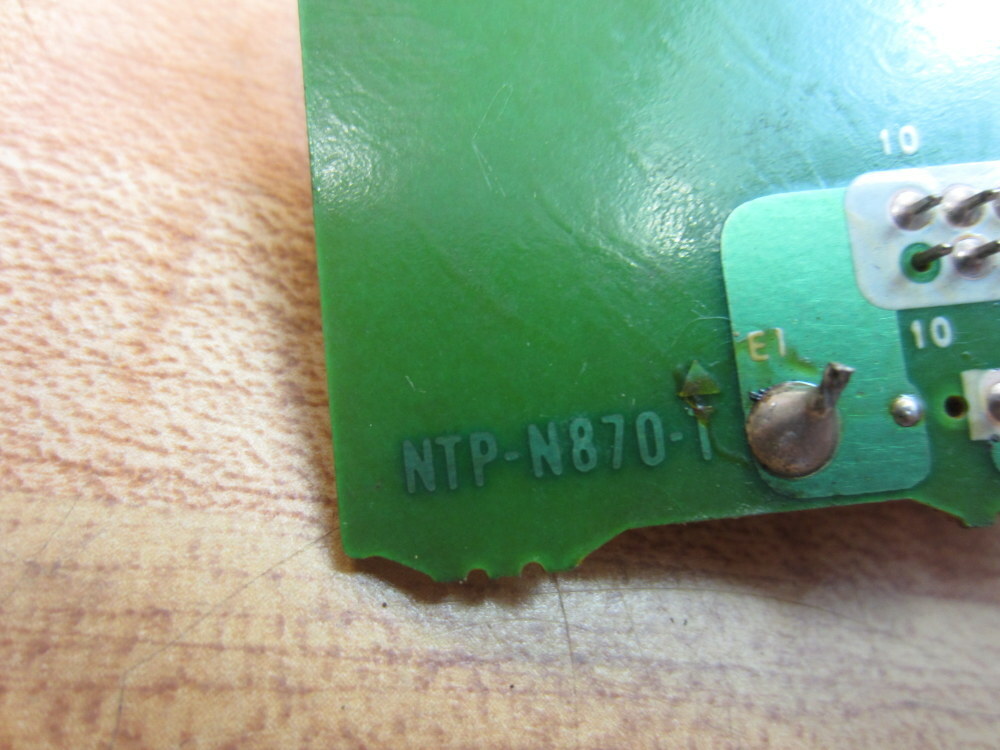 Hitachi Seiki TNP890089 Z Circuit Board NTP-N870-T | eBay