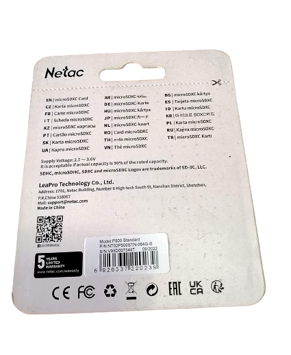 NETAC 64GB Micro Sd Card Mini Class 10 Tf Memory Card Brand New | eBay