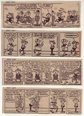 Andy Capp by Reg Smythe - British humor - 26 comic strips - Complete ...