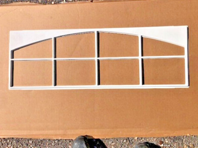 Garage Door Window Insert, Wayne Dalton, Sonoma, Stockton, Arched, 8 ...