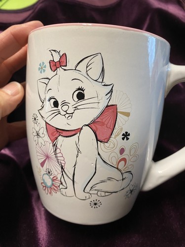 Disney The Aristocats MARIE White and Pink Large Ceramic 25oz Coffee ...