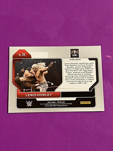 2022 Panini Prizm WWE - Silver Prizm #36 Lewis Howley (RC) for sale ...