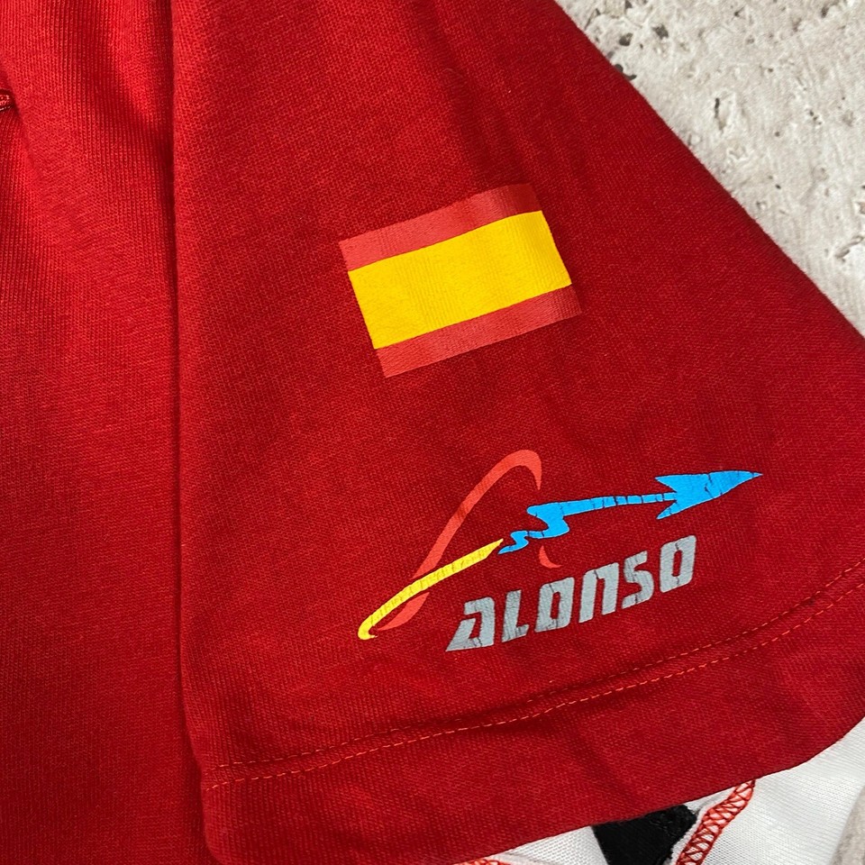 Puma Ferrari Scuderia T Shirt Firelli Santander Formula 1 Size XL Mens ...