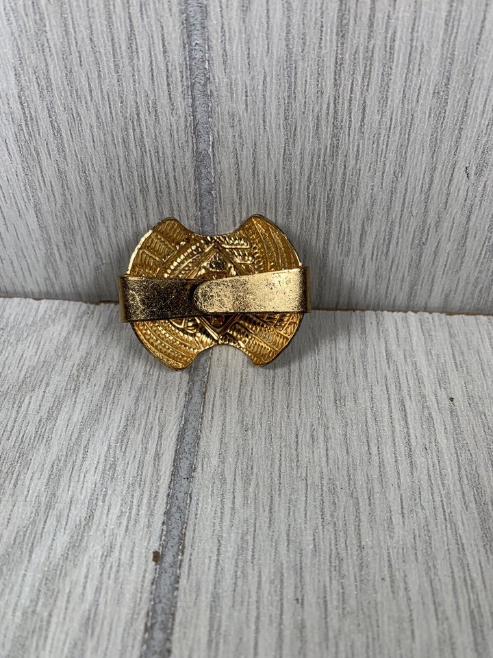 Vtg. Cub Scout Wolf Rank Metal Red Neckerchief Slide BSA Boy Scouts Of ...