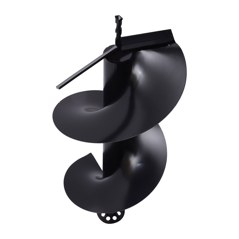 11" Bit Post Hole Digger Gas Powered 63cc 3hp Hand Push Earth Auger ...