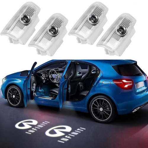 4Pcs Car Door Light Courtesy Ghost Shadow Projector LED Puddle Lamp For ...