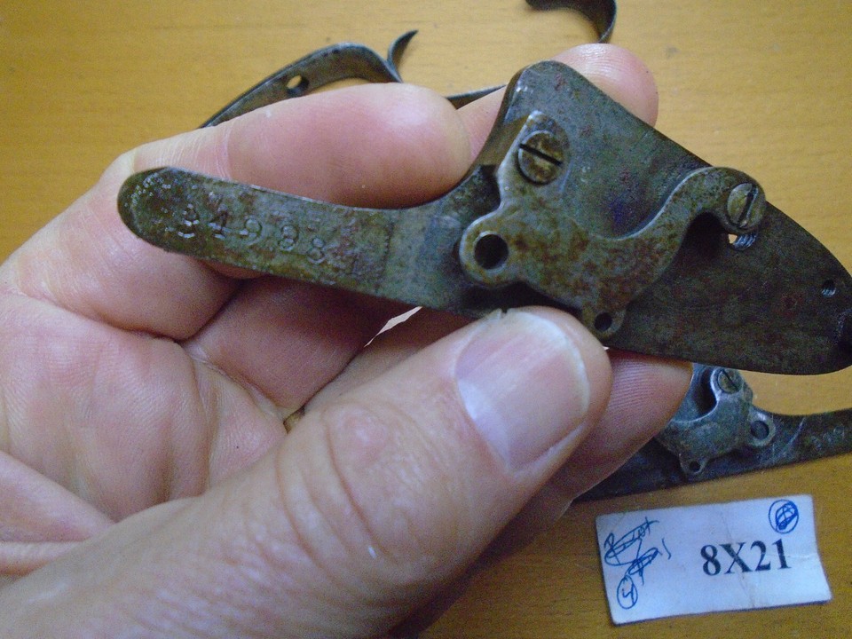 Antique LC Smith Shotgun Side Locks Trigger Assembly & Triggerguard ...