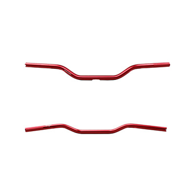 Red Aluminum 31.0 inch Straight Drag Bar Handlebar for Harley FXBB 1.0 ...