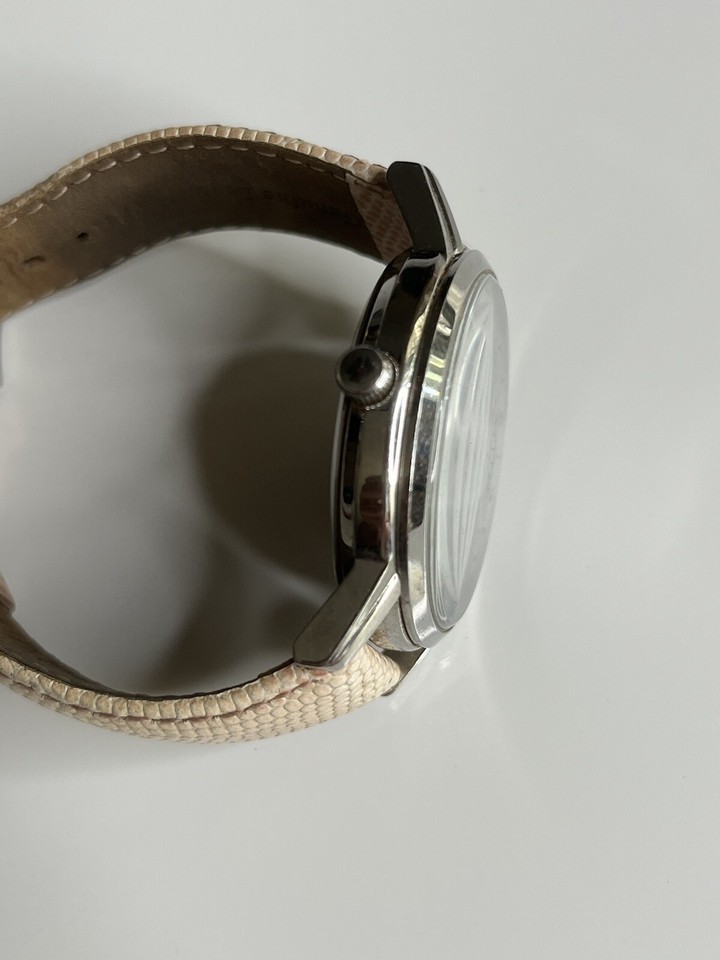 Citizen Eco-Drive Men's/Unisex Watch 8635 Day Date Leather Band Water ...