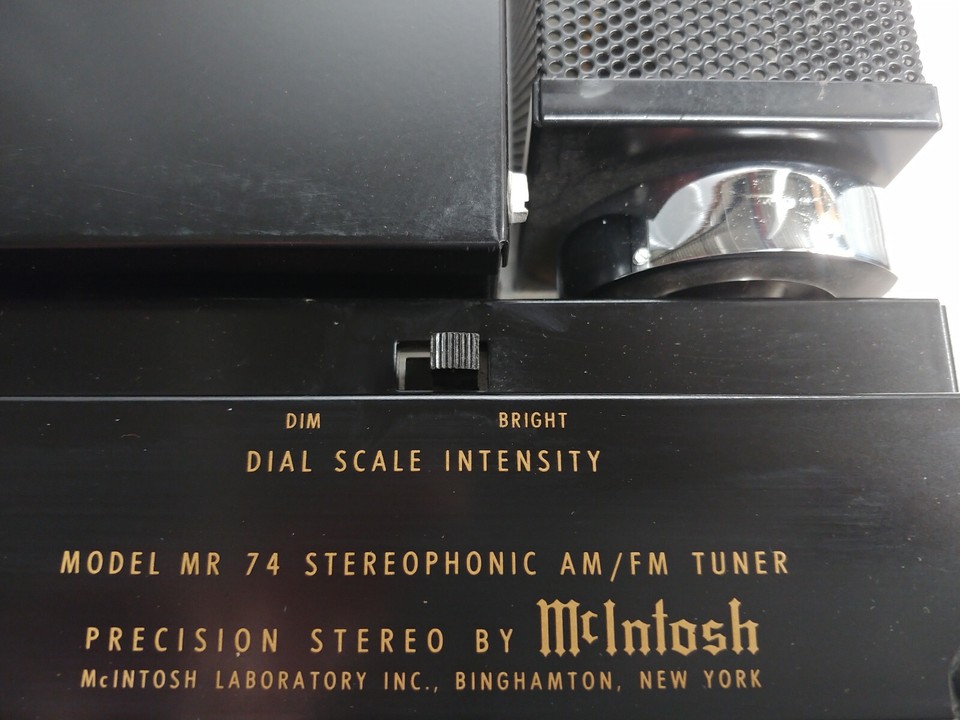 McIntosh MR74 Stereophonic AM/FM Tuner Solid State | eBay